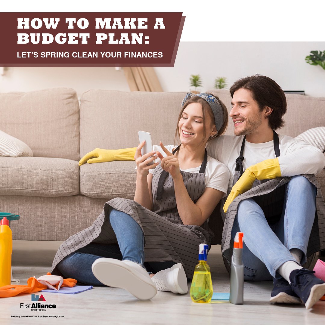 How To Make A Budget Plan: Let's Spring Clean Your Finances